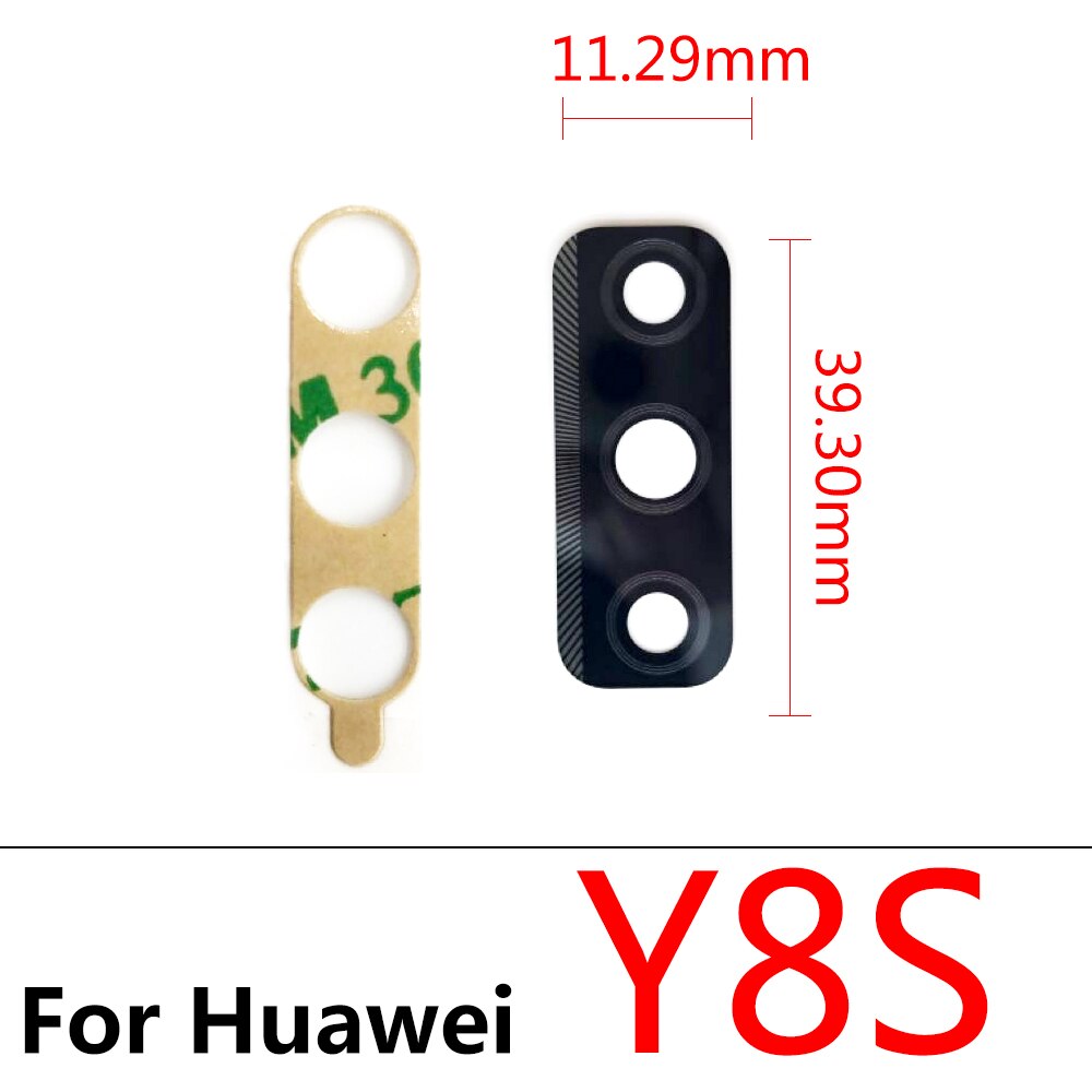 Lente de Cristal para Camara de Huawei Y8S— TEKADIECELL